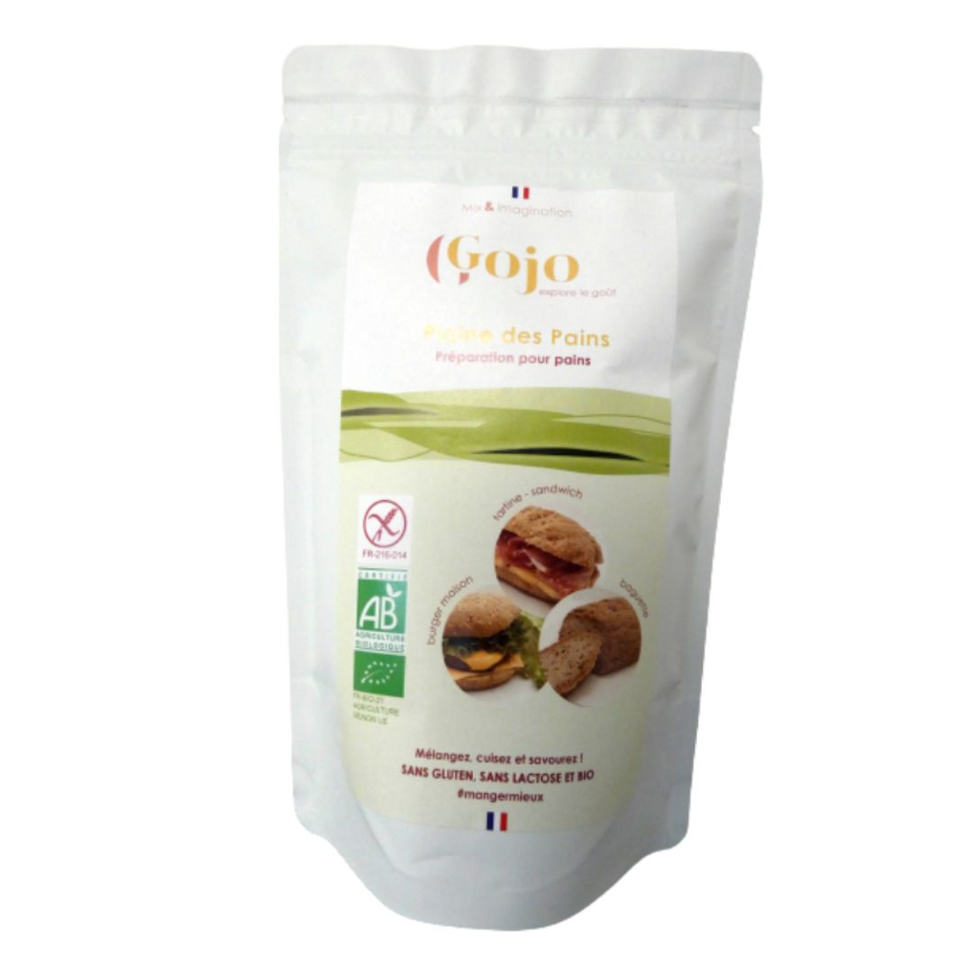 Préparation pour pain- BIO et sans gluten gojo - Homeostasia Shop